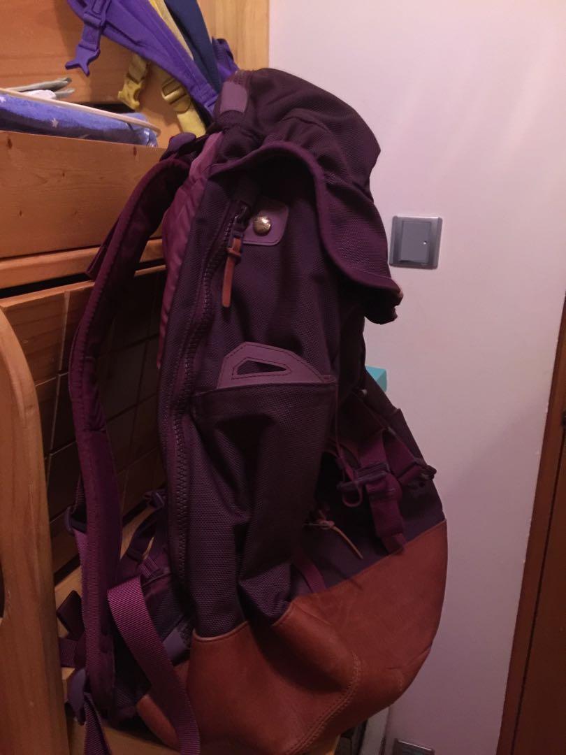 Visvim 25L purple backpack, 名牌, 手袋及銀包 - Carousell