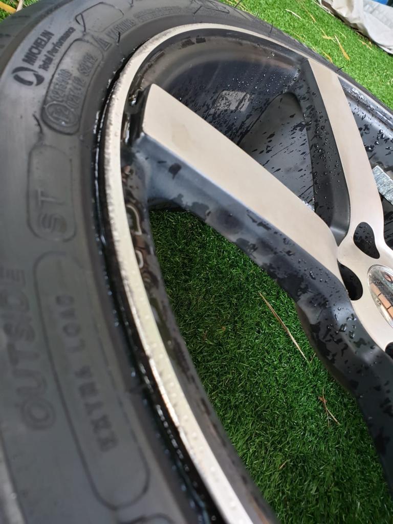 Vossen Design 18 inch rims, Car Accessories, Tyres & Rims on Carousell