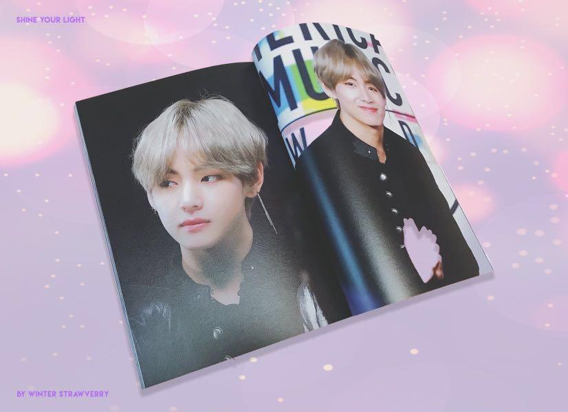 WTS BTS V PHOTOBOOK, Hobbies & Toys, Memorabilia & Collectibles, K-Wave ...