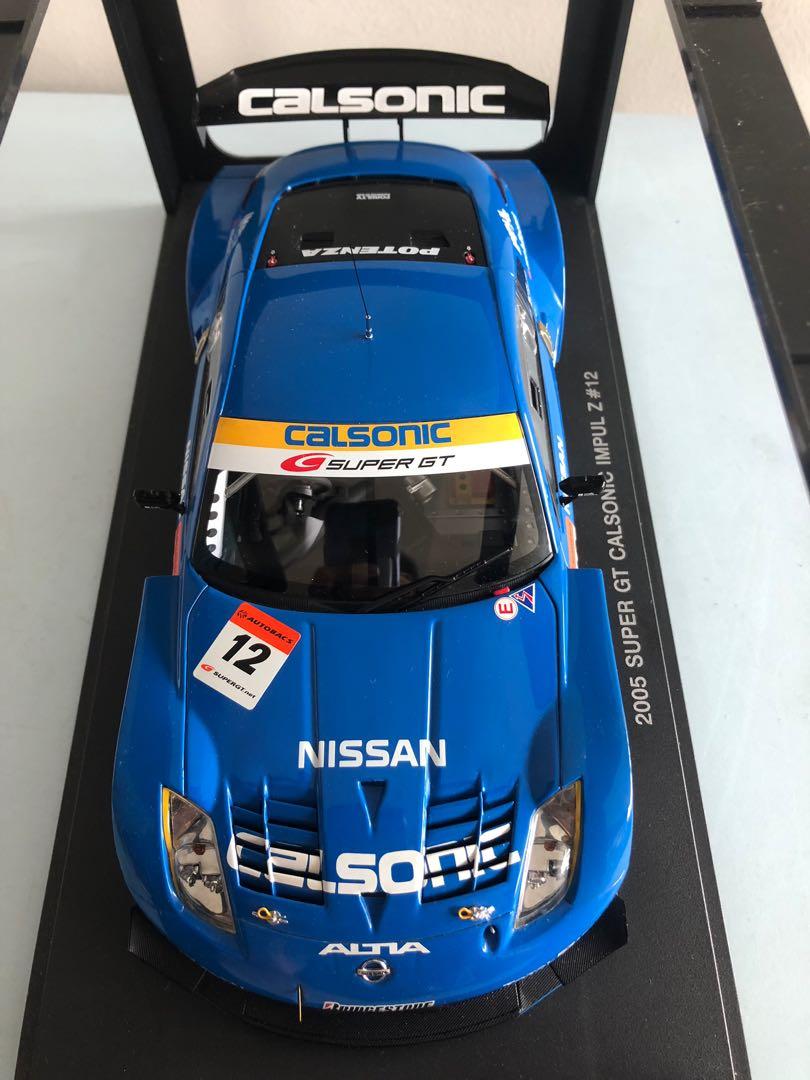 1/18 Autoart Nissan Fairlady 2005 Super GT Calsonic Impul Z #12 ...