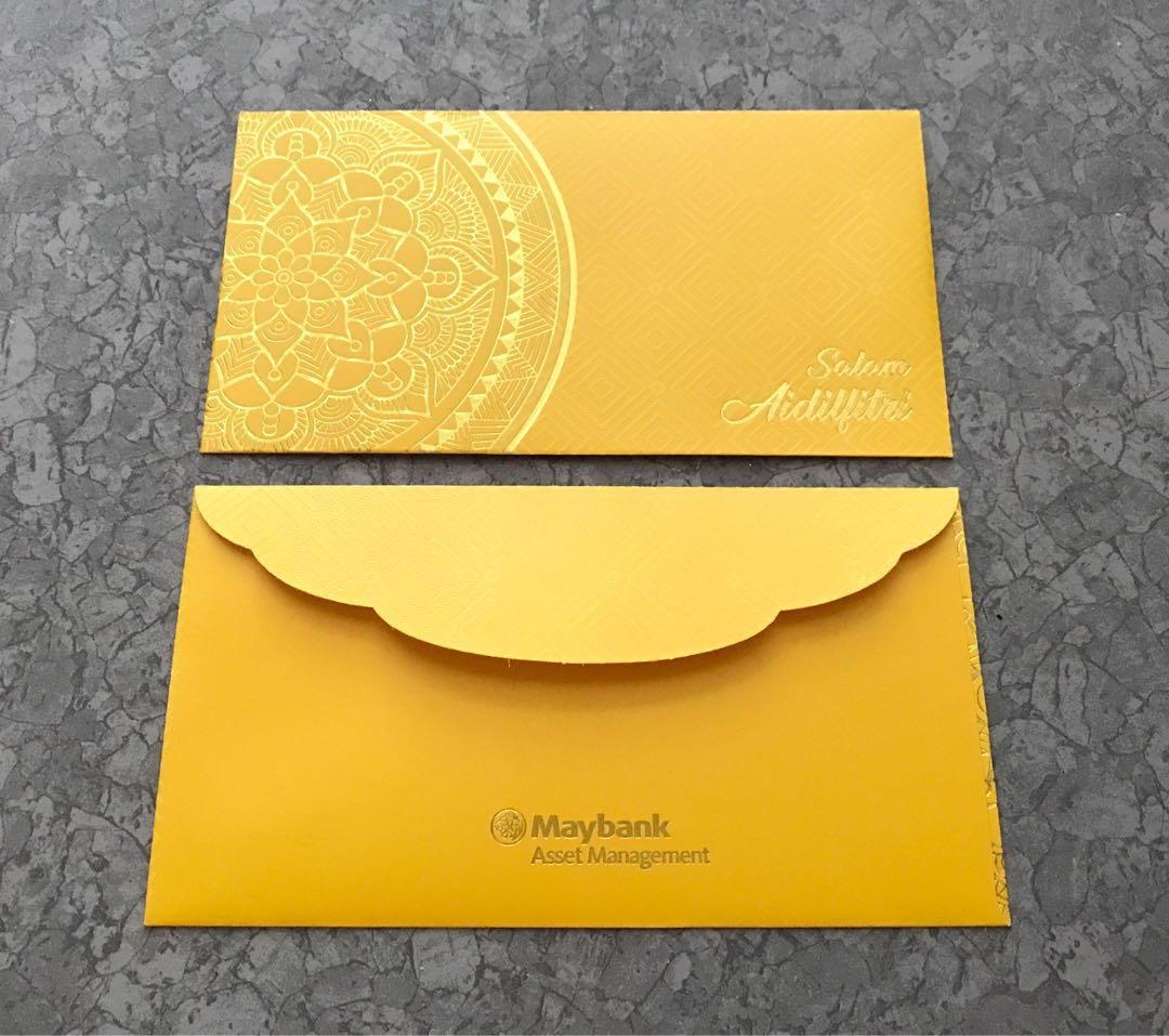 2pcs Maybank Asset Management 2018 raya packet / sampul raya, Hobbies ...