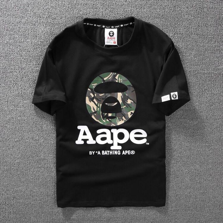 AAPE CLASSIC LOGO TEE, Men's Fashion, Tops & Sets, Tshirts & Polo ...