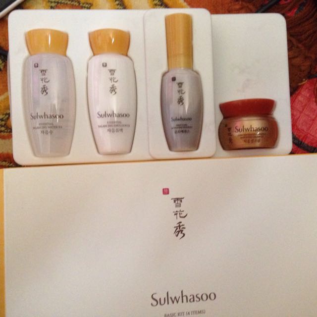 Authentic Sulwhasoo Travel Kit, Beauty & Personal Care, Face, Face Care ...