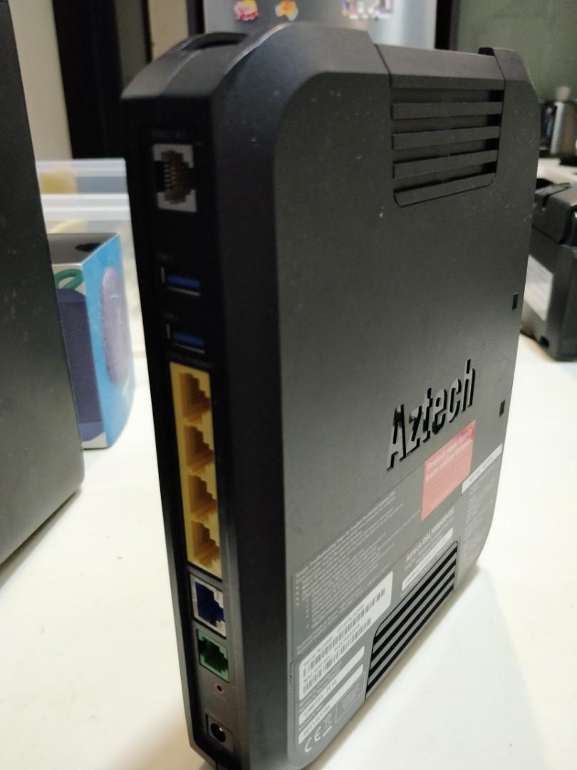 Aztech dsl7000 grvs modem, Computers & Tech, Parts & Accessories ...