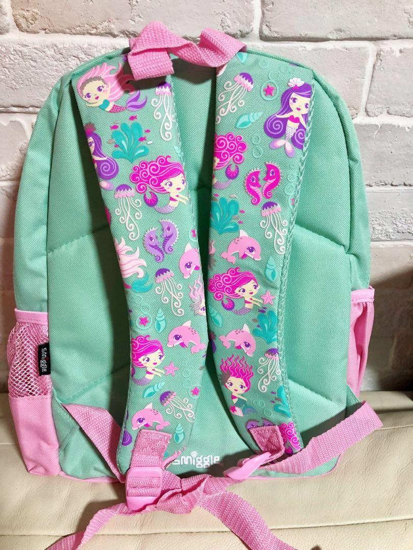 Brand New Smiggle Junior Backpack Playful Mermaid, Babies & Kids ...