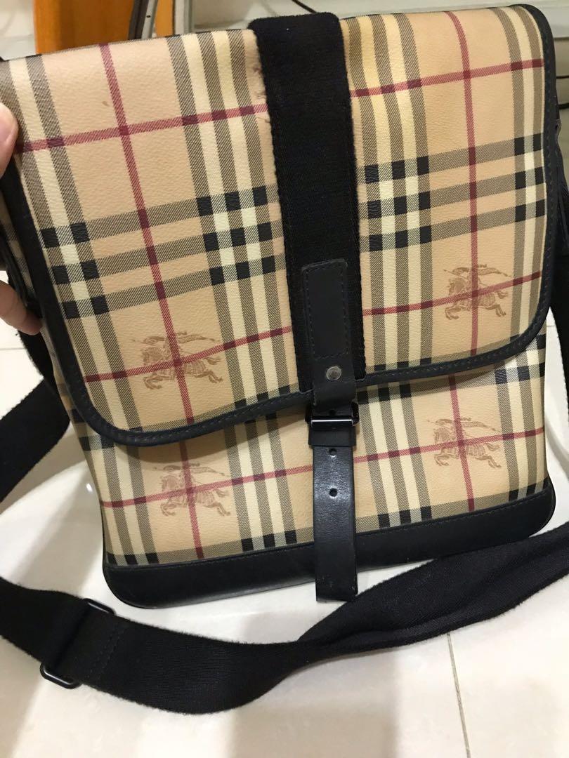 Burberry Sling Bag, Luxury, Bags & Wallets on Carousell