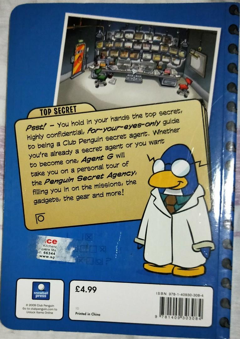 Club Penguin: Secret Agent Handbook, Hobbies & Toys, Books & Magazines ...