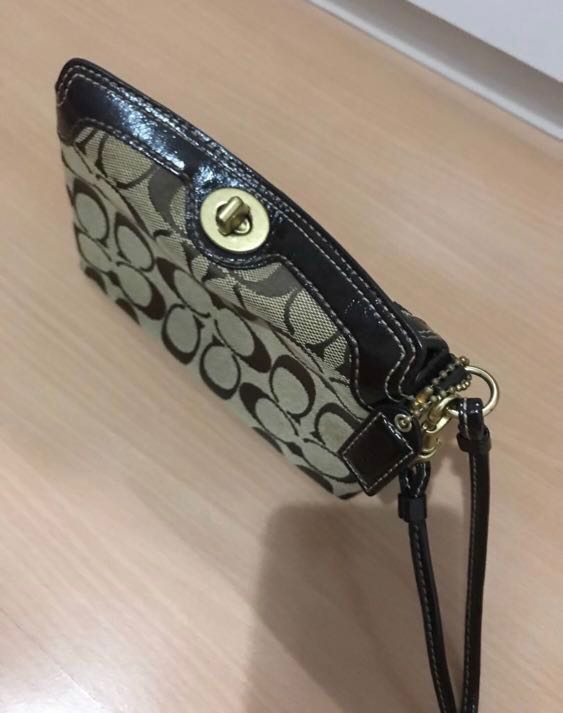Coach Wristlet, Luxury, Bags & Wallets on Carousell