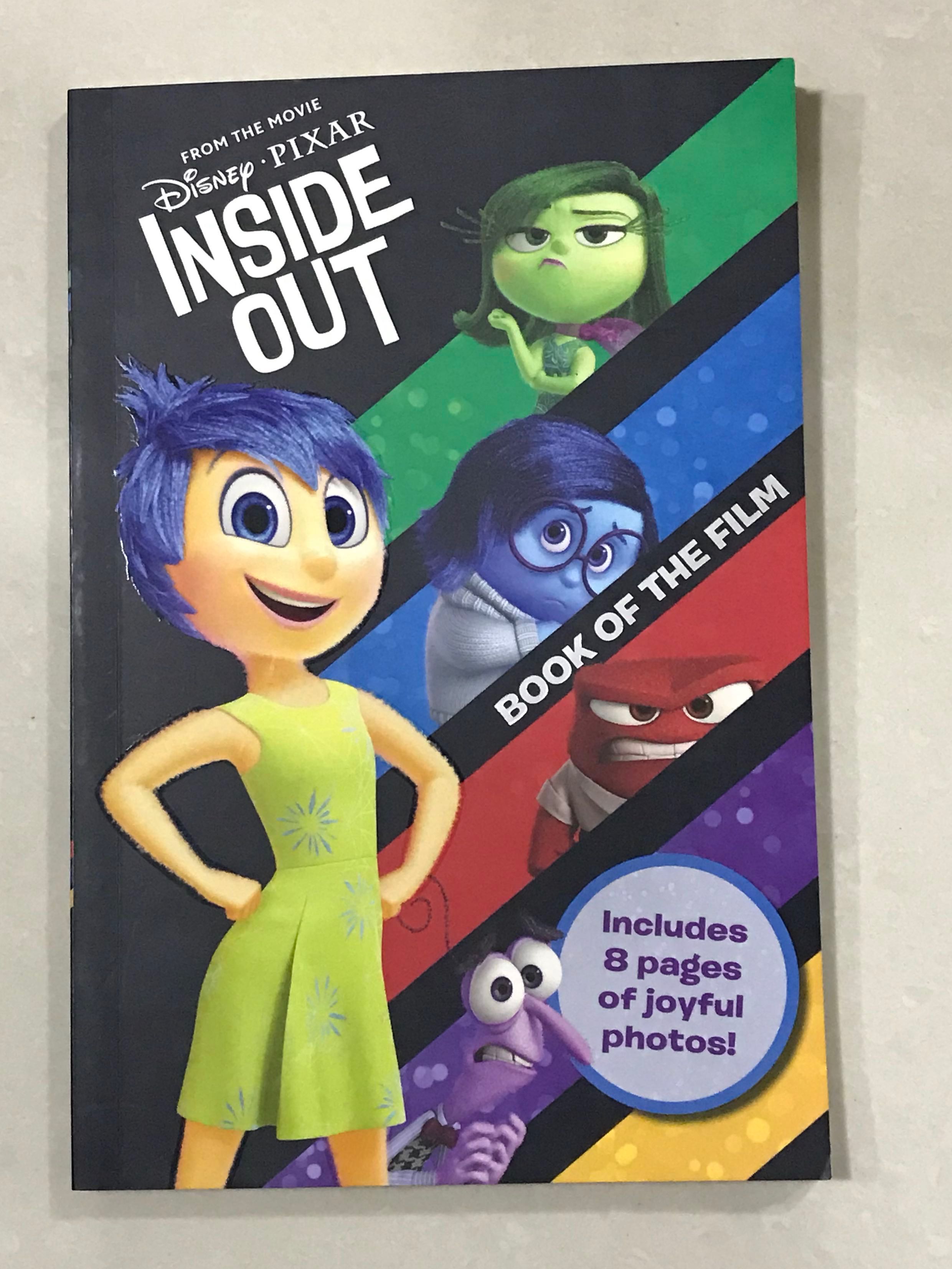 Disney Pixar Inside Out Book of the Film / Movie Junior Novelization ...