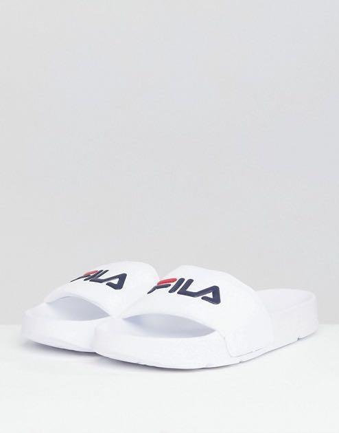 FILA Drifter Sliders, Women's Fashion, Footwear, Flipflops and Slides ...
