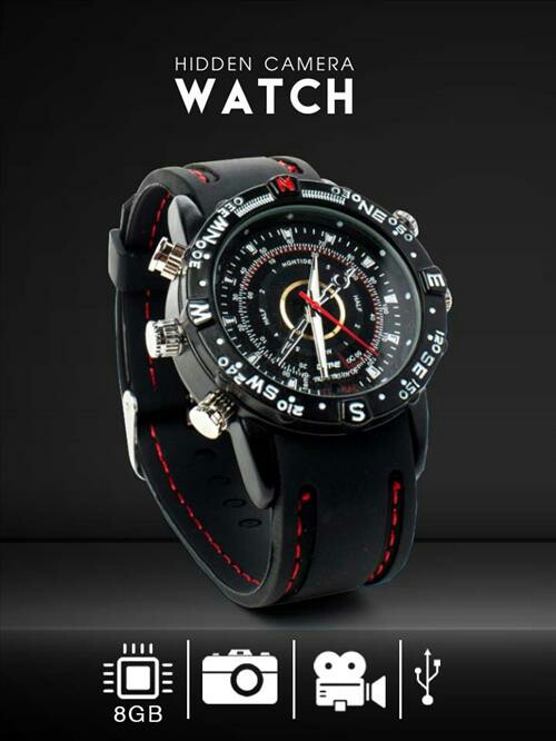 HIDDEN CAMERA WATCH HC 701, Men's Fashion, Watches & Accessories ...