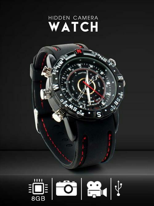 HIDDEN CAMERA WATCH HC 701, Men's Fashion, Watches & Accessories ...
