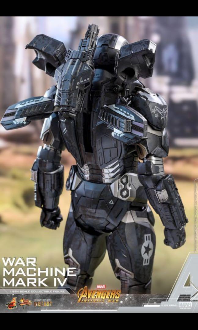 Hot Toys MMS499D26B War Machine Mark IV Special Edition, Hobbies & Toys ...