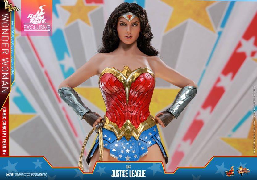 Hottoys MMS506 Justice League Wonder Woman Comic Concept 神奇女俠1984漫畫復古風版 12/11 訂單, 興趣及遊戲, 玩具 & 遊戲 ...