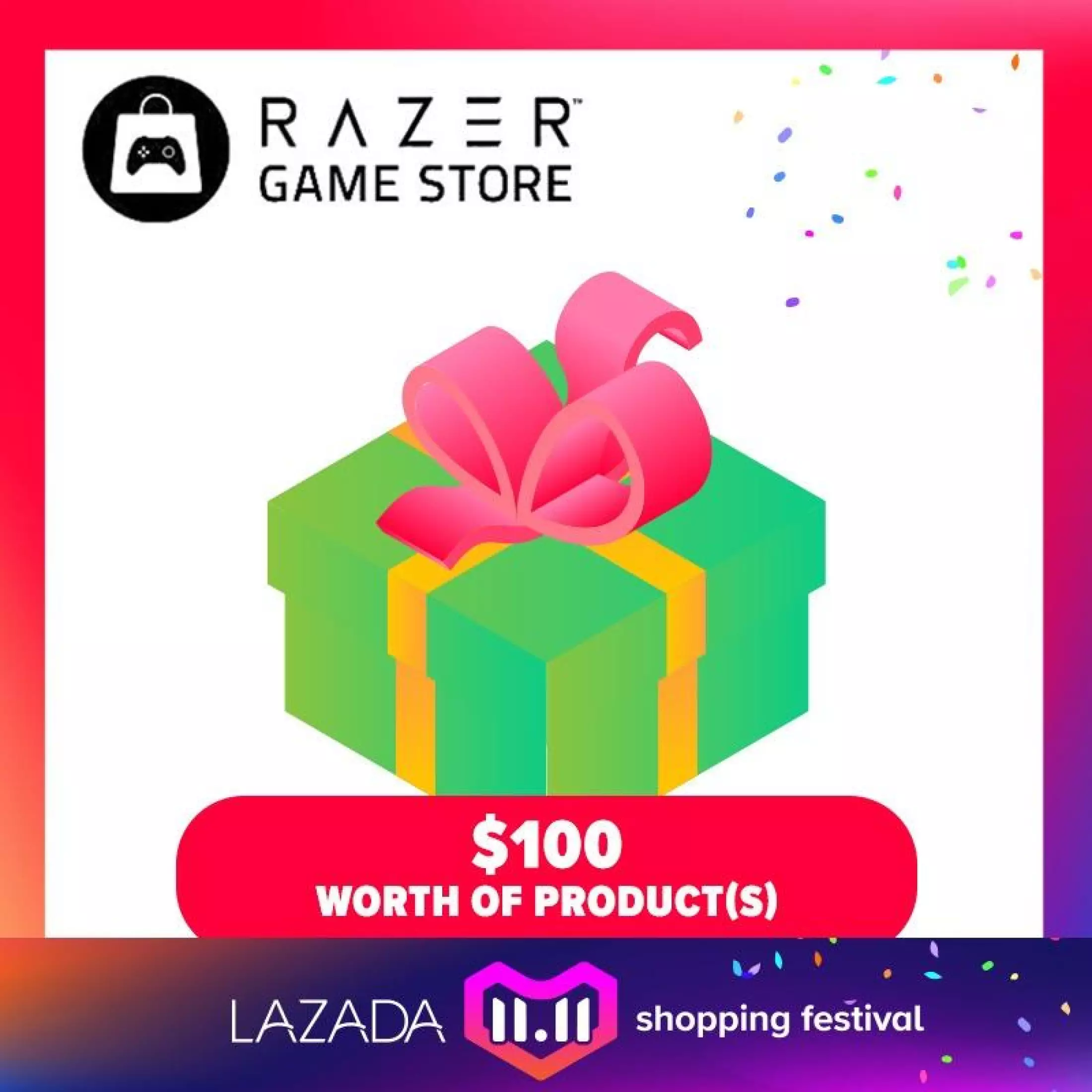 Lazada x Razer PC Digital Games Surprise Box (Worth over 150 SGD ...