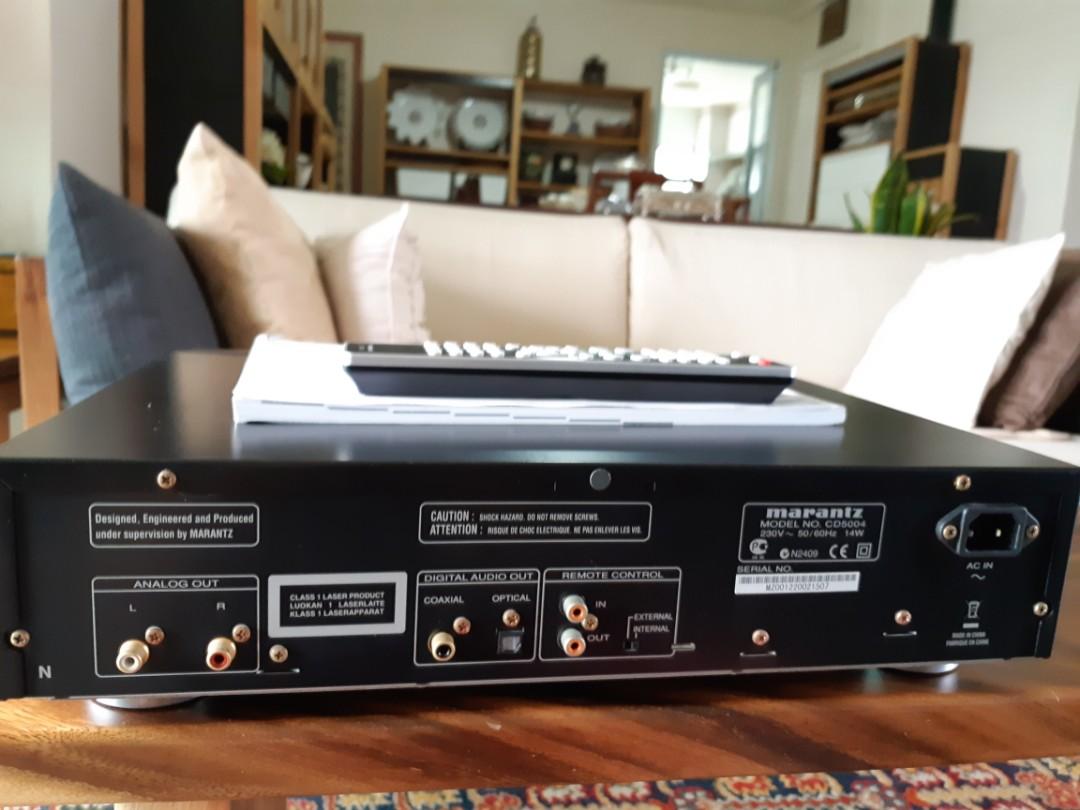 Marantz CD5004 CD player, Audio, Portable Music Players on Carousell