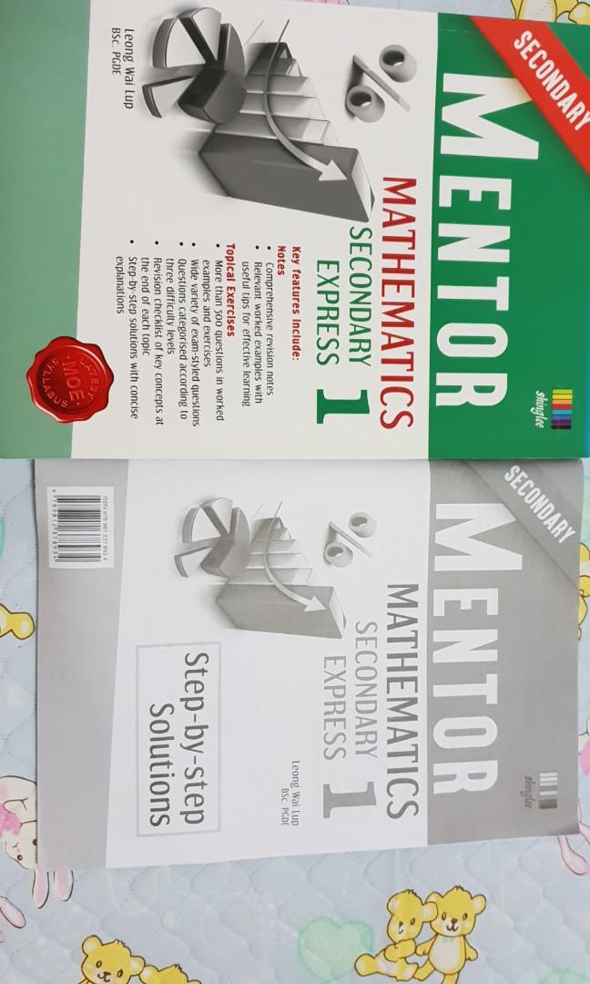 Mentor Mathematics Sec 1 Express, Hobbies & Toys, Books & Magazines ...