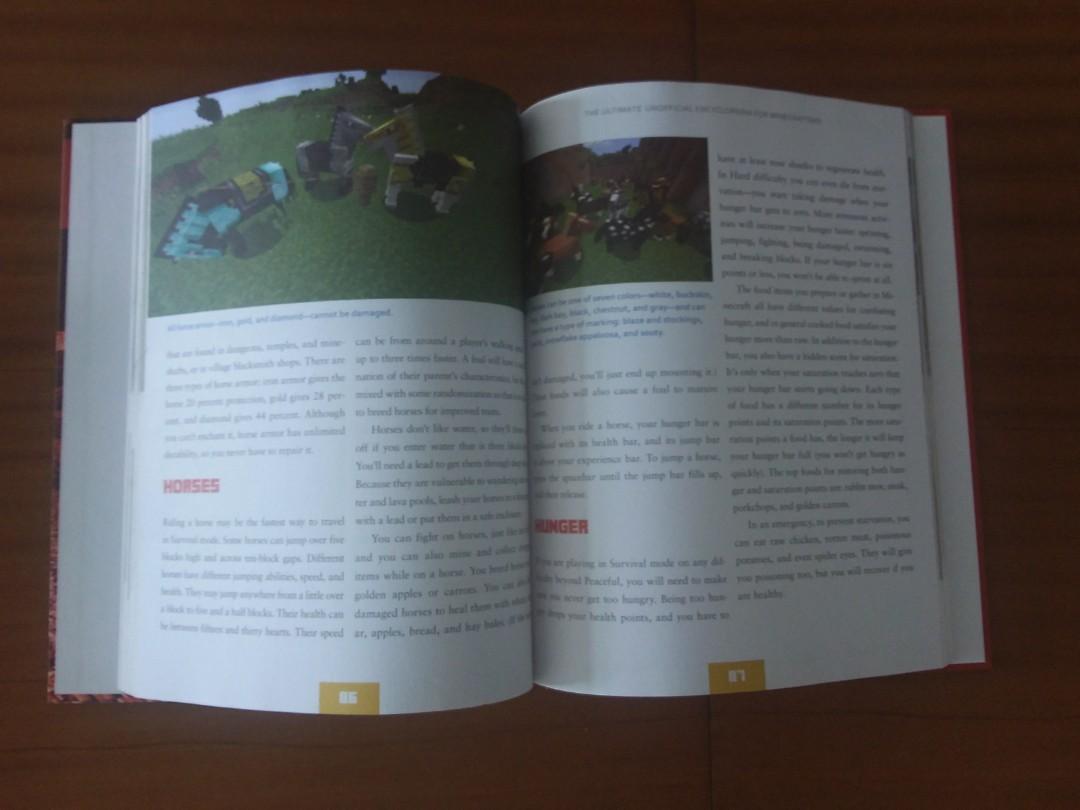 MINECRAFT ENCYCLOPEDIA, Hobbies & Toys, Books & Magazines, Fiction ...