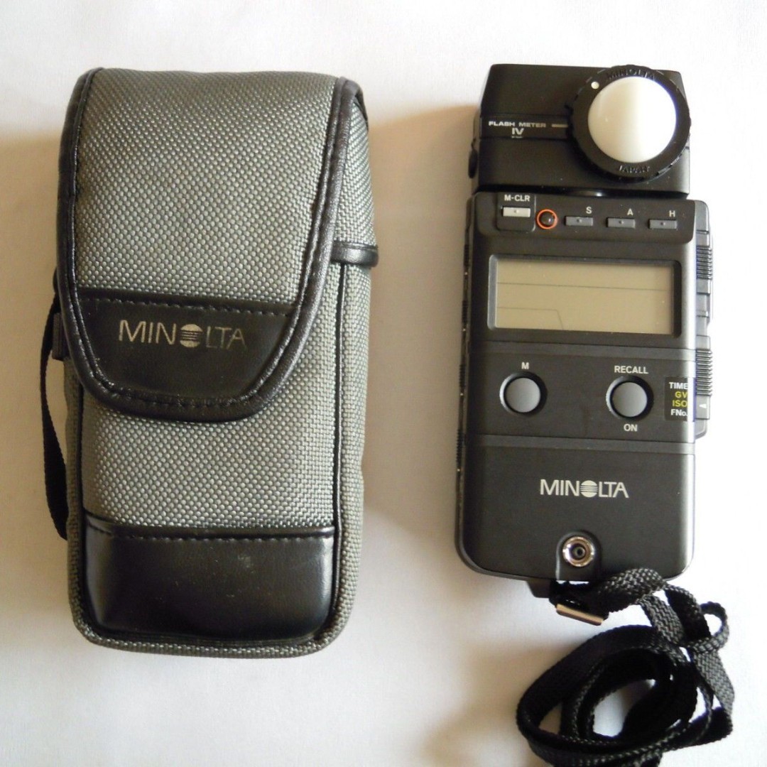 Minolta Flash Meter IV, Photography, Photography Accessories, Flashes ...