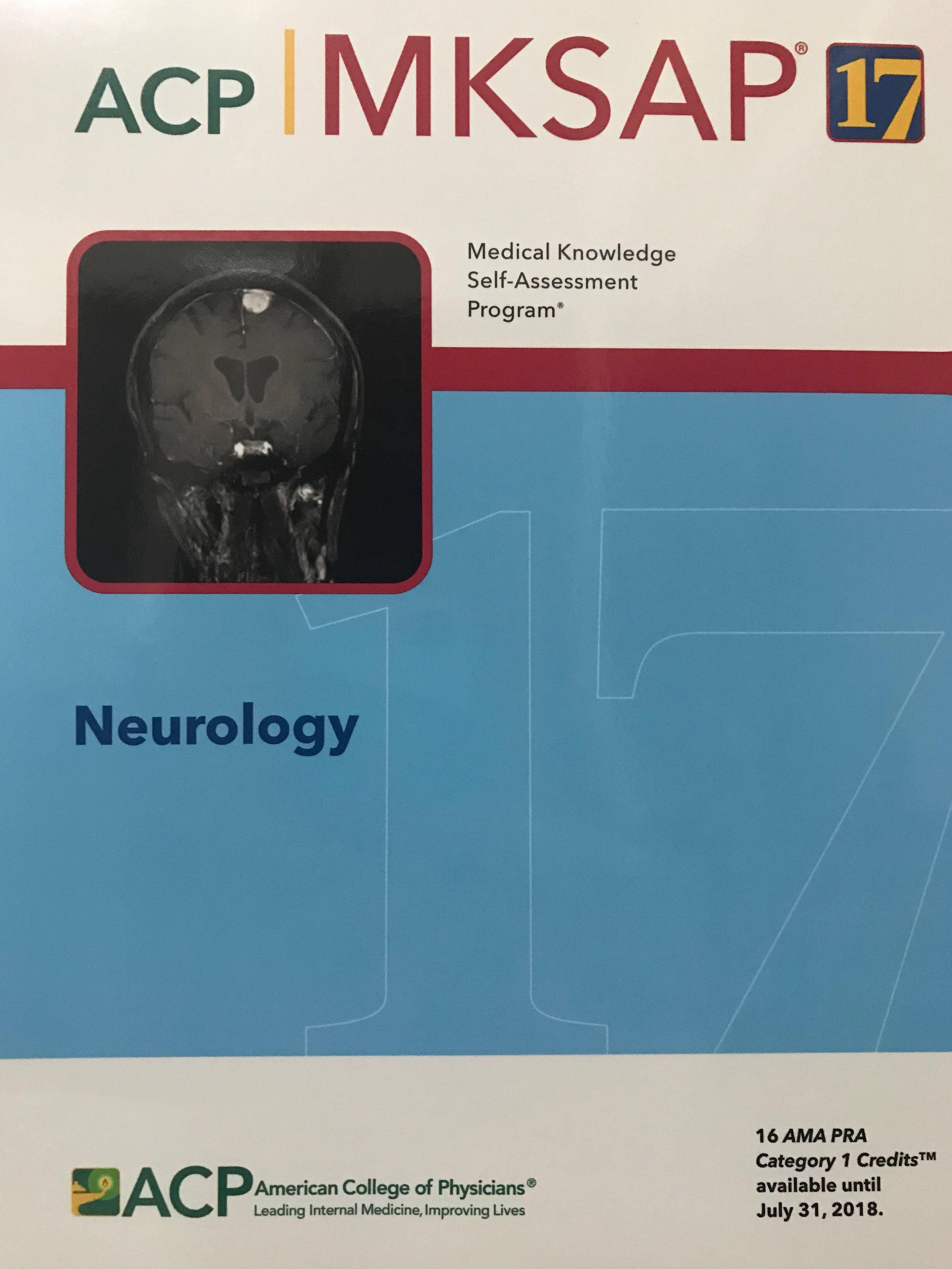 MKSAP 17 Part A (American College of Physicians Medical Knowledge Self ...