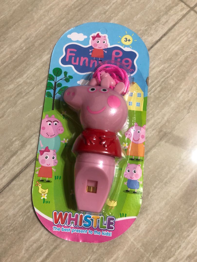 Peppa Pig Whistle, Babies & Kids, Toys & Walkers on Carousell