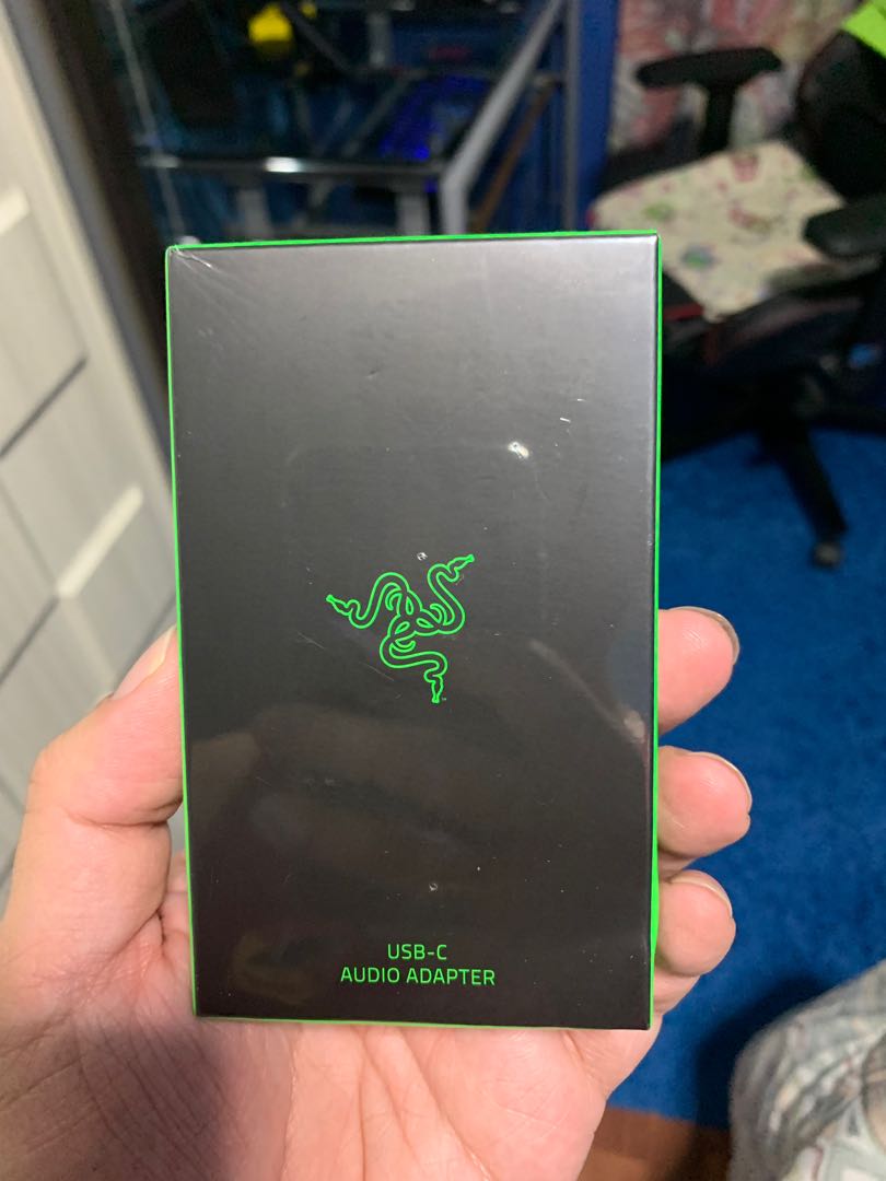 Razer USB C to 3.5mm dongle, Audio, Portable Audio Accessories on Carousell