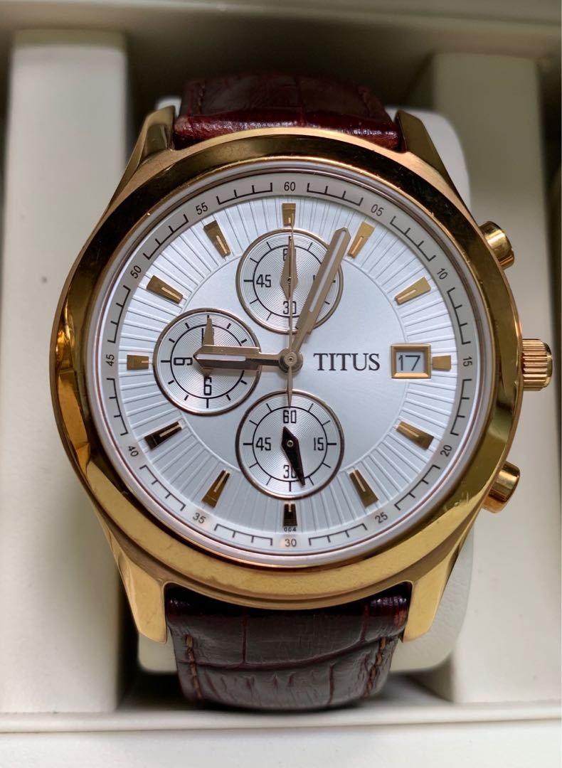 Rose gold Solvil Et Titus watch (model no. 06105Z - 004), Mobile Phones ...