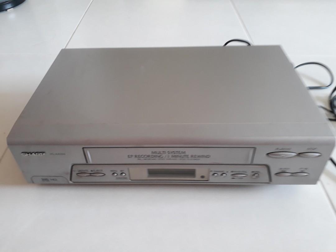 Sharp VHS recorder, Audio, Voice Recorders on Carousell