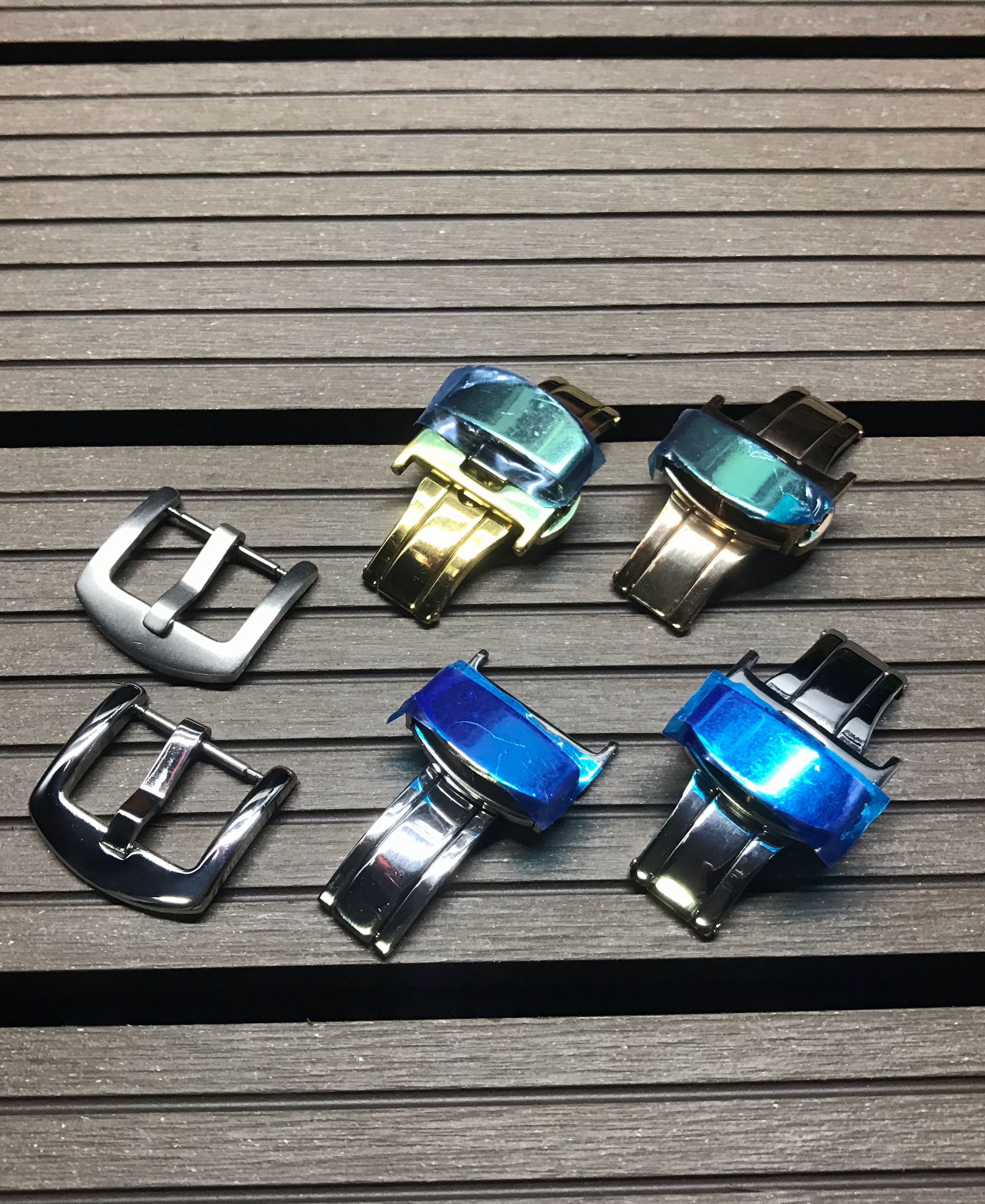 Stainless Steel (316L) Buckle, Single Fold and Double Fold Deployant ...