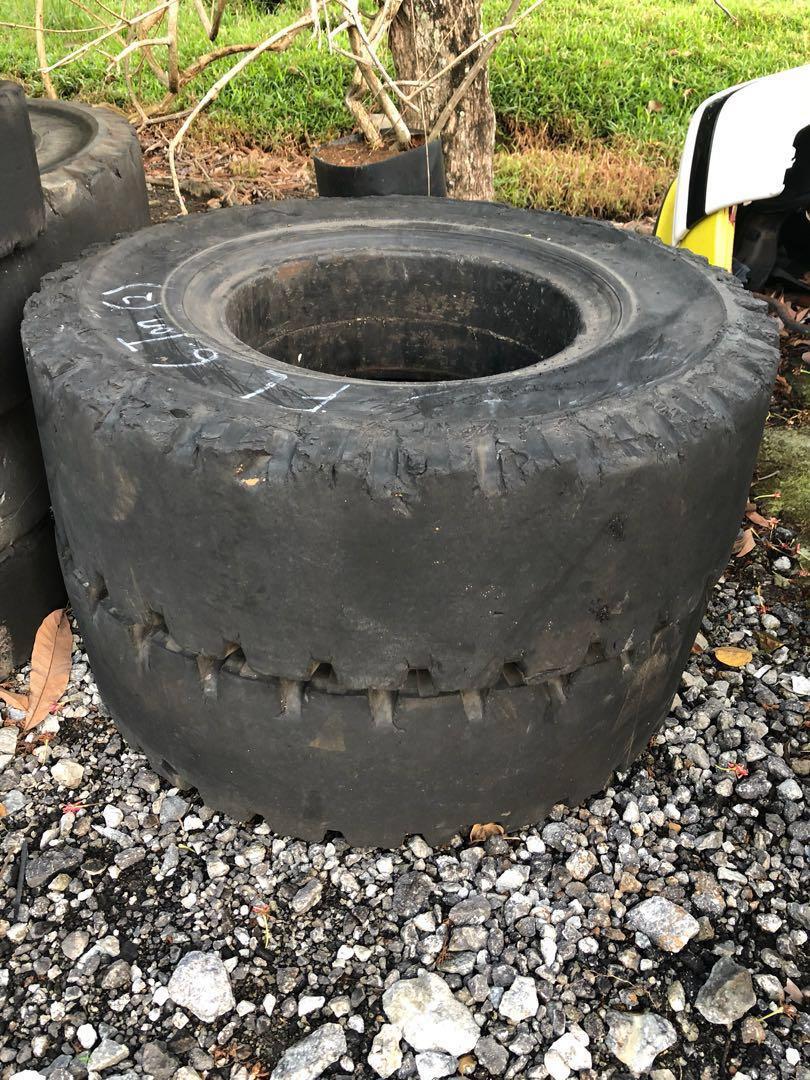 Tayar Mati Fork Lift Saiz 8.25 15, Auto Accessories on Carousell
