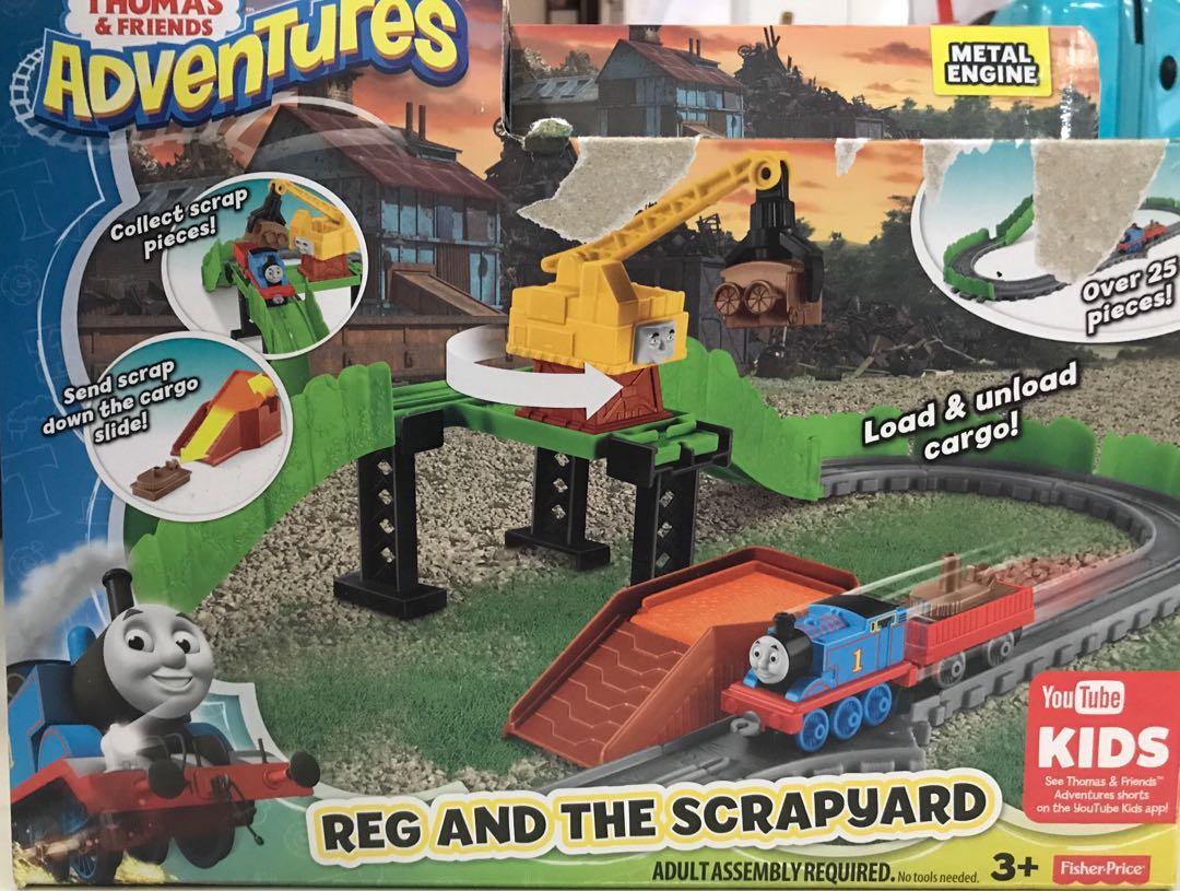 Thomas Train Set - Reg and the scrapyard set, Hobbies & Toys, Toys ...