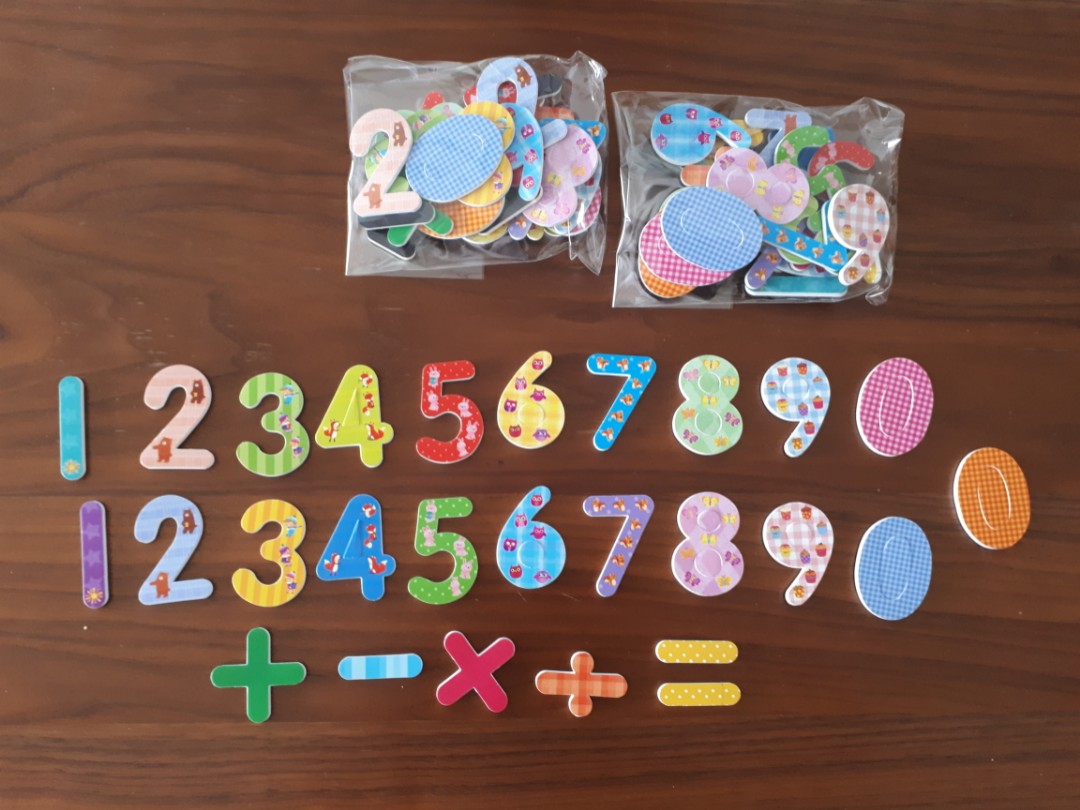 Topping kids learning aid - Numbers (1 set only, 27 pieces), Babies ...