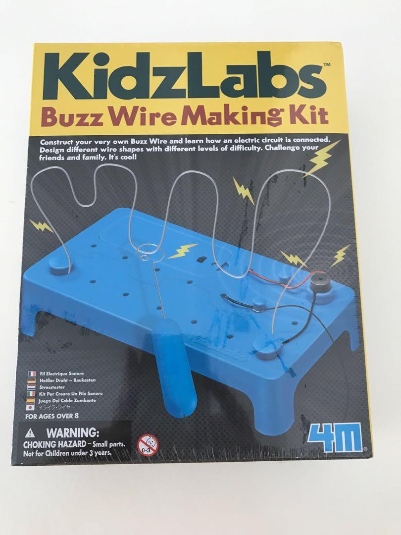 Toy - kidzlabs Buzz Wire making kit, Hobbies & Toys, Toys & Games on ...
