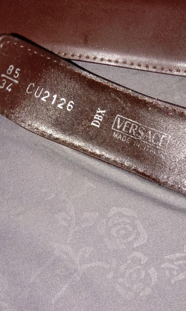 Versace belt, Men's Fashion, Watches & Accessories, Belts on Carousell