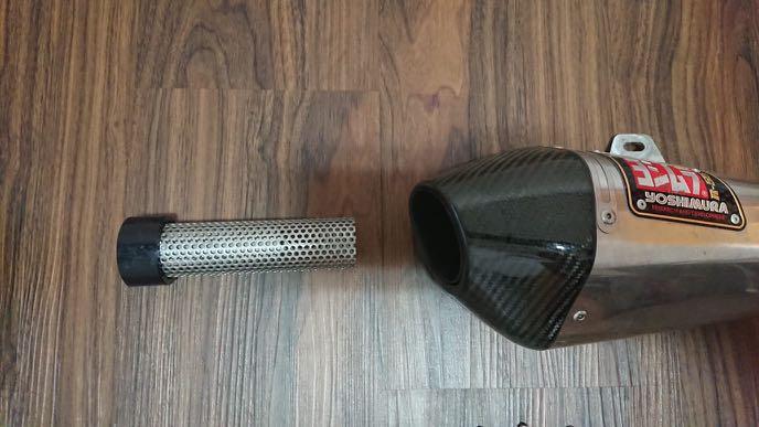 Yoshimura R55 Carbon Fibre Tip Full System Exhaust, Motorcycles ...