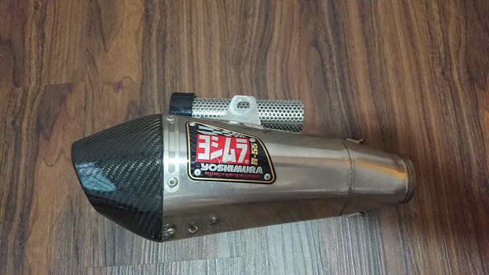 Yoshimura R55 Carbon Fibre Tip Full System Exhaust, Motorcycles ...