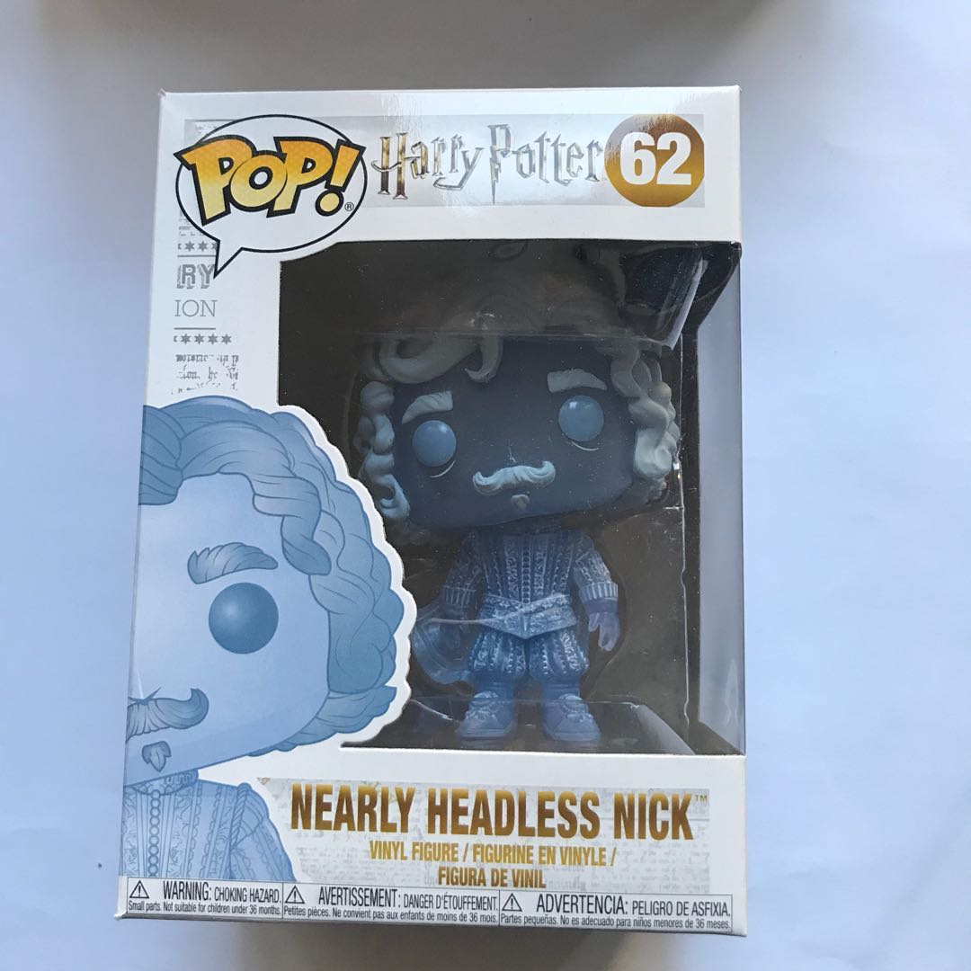 全新 Funko Pop Harry Potter - nearly headless nick, 興趣及遊戲, 收藏品及紀念品, 明星周邊 ...