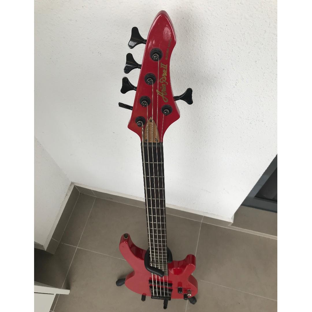 Aria Pro Ii Magna Series Mab 20 5 5 String Electric Bass Guitar