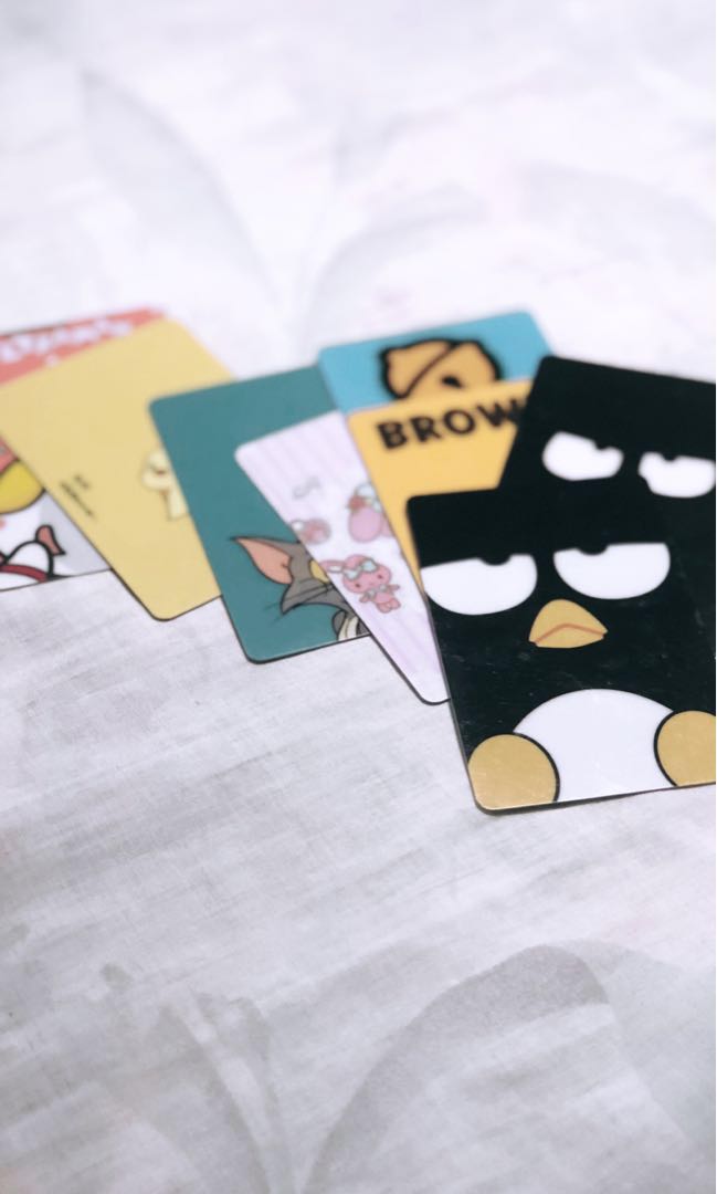 Assorted Cartoon Ezlink Card Sticker, Everything Else on Carousell