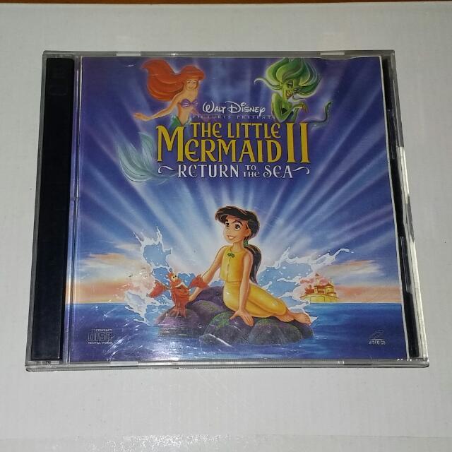 Collectible Walt Disney's The LITTLE MERMAID II, RETURN TO THE SEA VCD ...