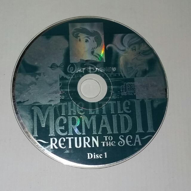 Collectible Walt Disney's The LITTLE MERMAID II, RETURN TO THE SEA VCD ...