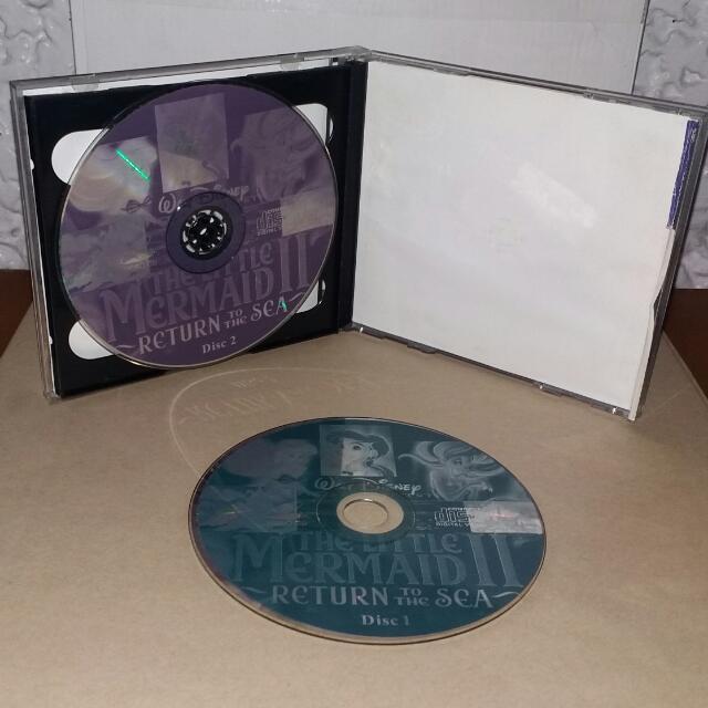Collectible Walt Disney's The LITTLE MERMAID II, RETURN TO THE SEA VCD ...