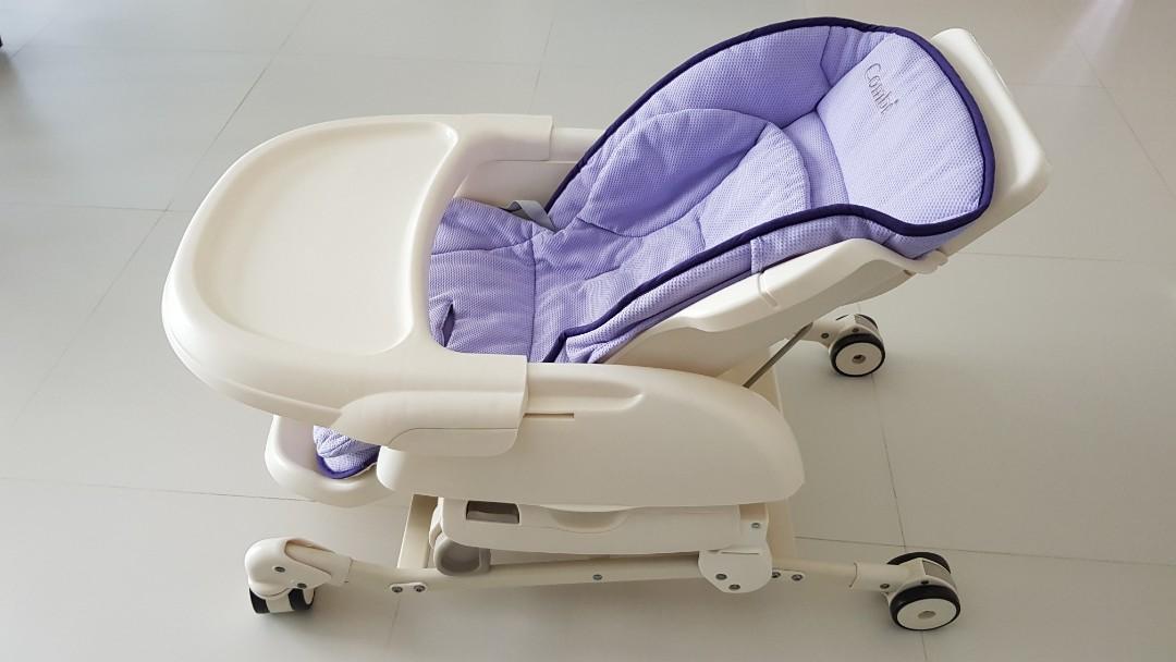 COMBI dreamy parenting station (baby rocker), Babies & Kids, Infant ...