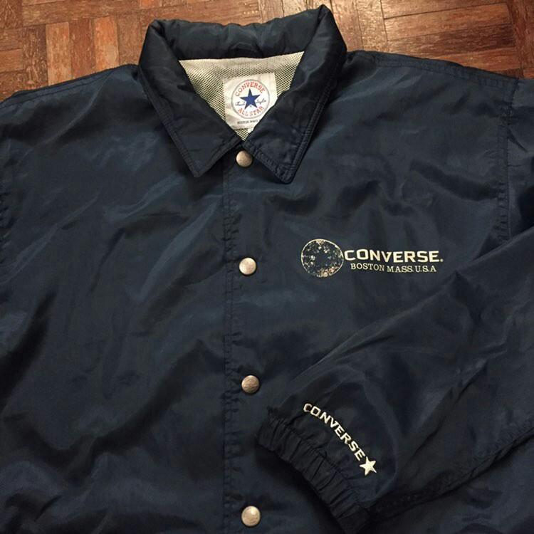 Converse jacket, Men's Fashion, Coats, Jackets and Outerwear on Carousell