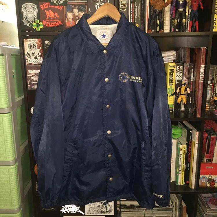Converse jacket, Men's Fashion, Coats, Jackets and Outerwear on Carousell