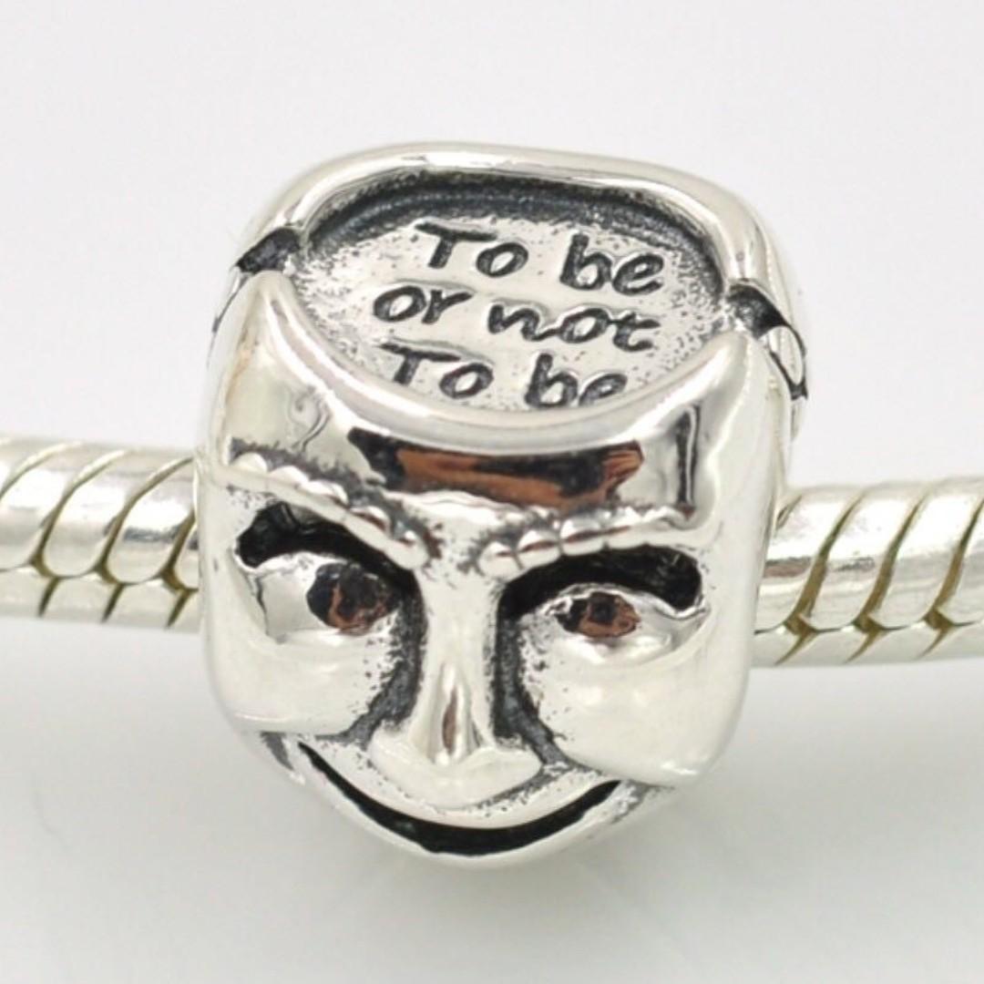 FREE POSTAGE BRAND NEW Authentic Pandora To Be Or Not To Be Theatre Theater Acting Actor Actress ...