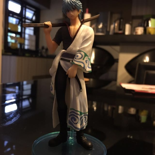 Gin Tama Animation Figure-Gin San #银魂手办, Hobbies & Toys, Stationery ...