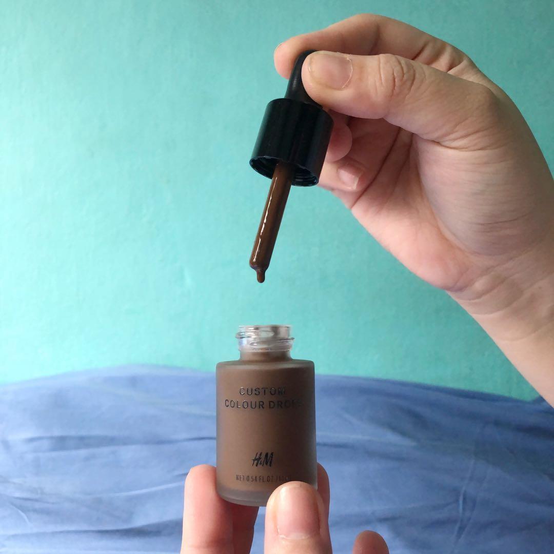 H&M foundation custom color drops, Beauty & Personal Care, Face, Makeup ...