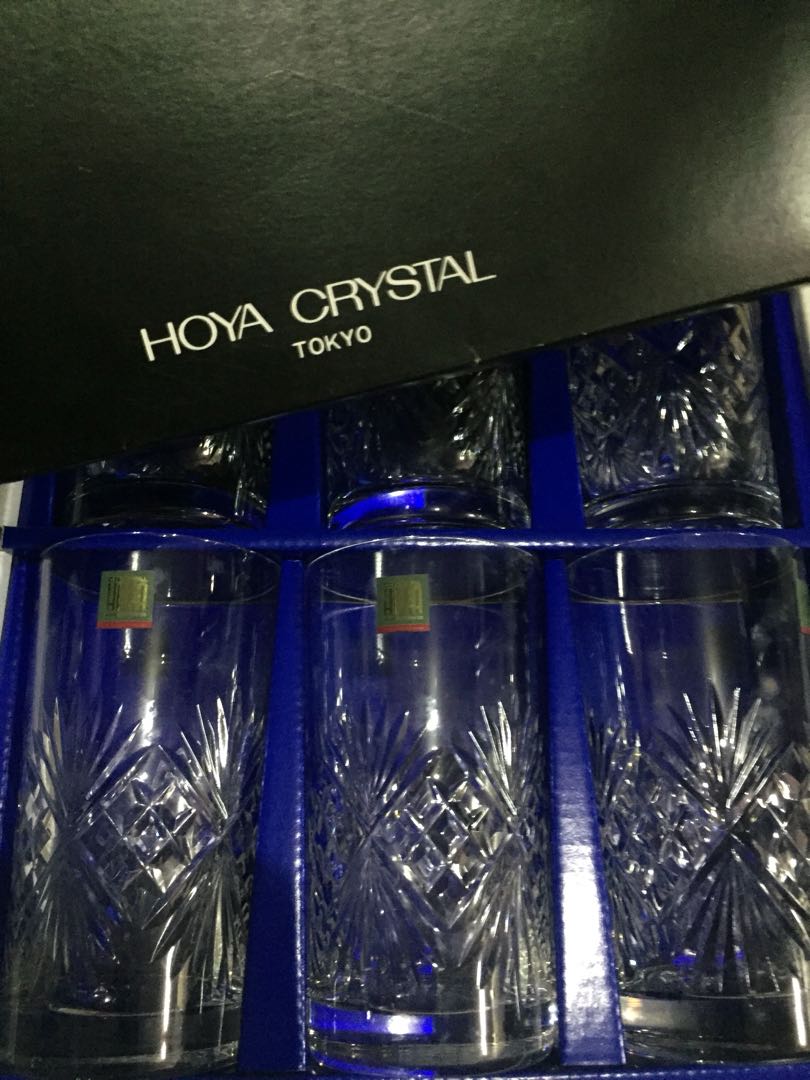 HOYA crystal, Furniture & Home Living, Kitchenware & Tableware, Other ...