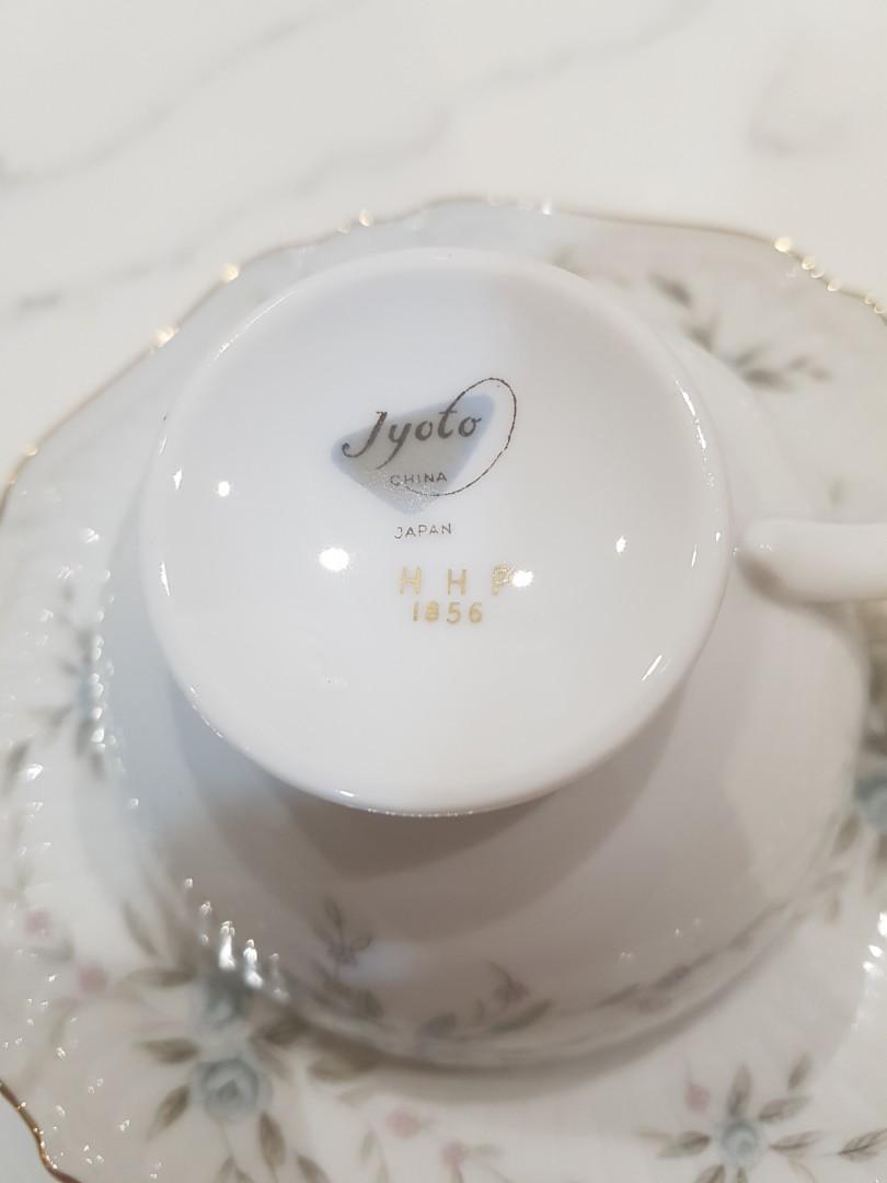Jyoto China (Japan) teapot and tea cup set, Furniture & Home Living ...